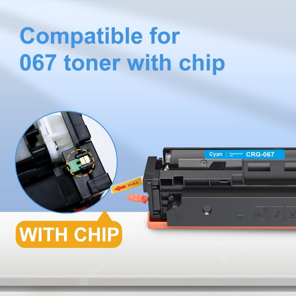 Buy Compatible Canon 067 Toner Cartridge Set Of 4 At Best Price